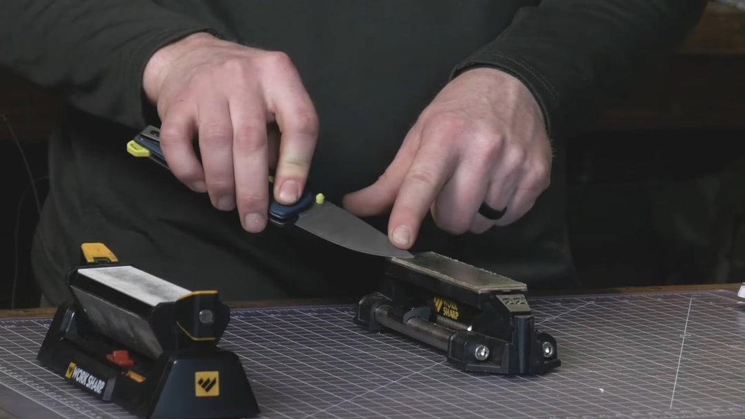 Benchstone Knife Sharpener – Work Sharp