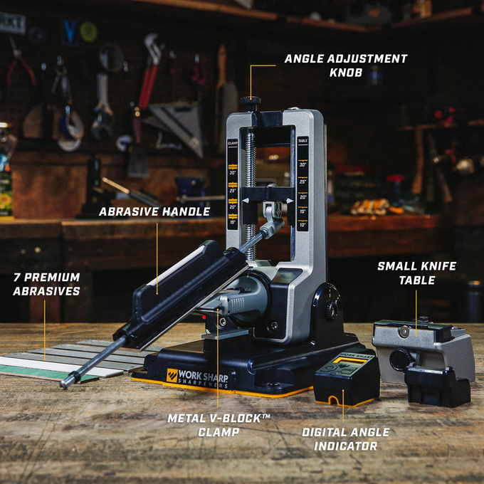 Professional Precision Adjust™ Elite Knife Sharpener – Work Sharp